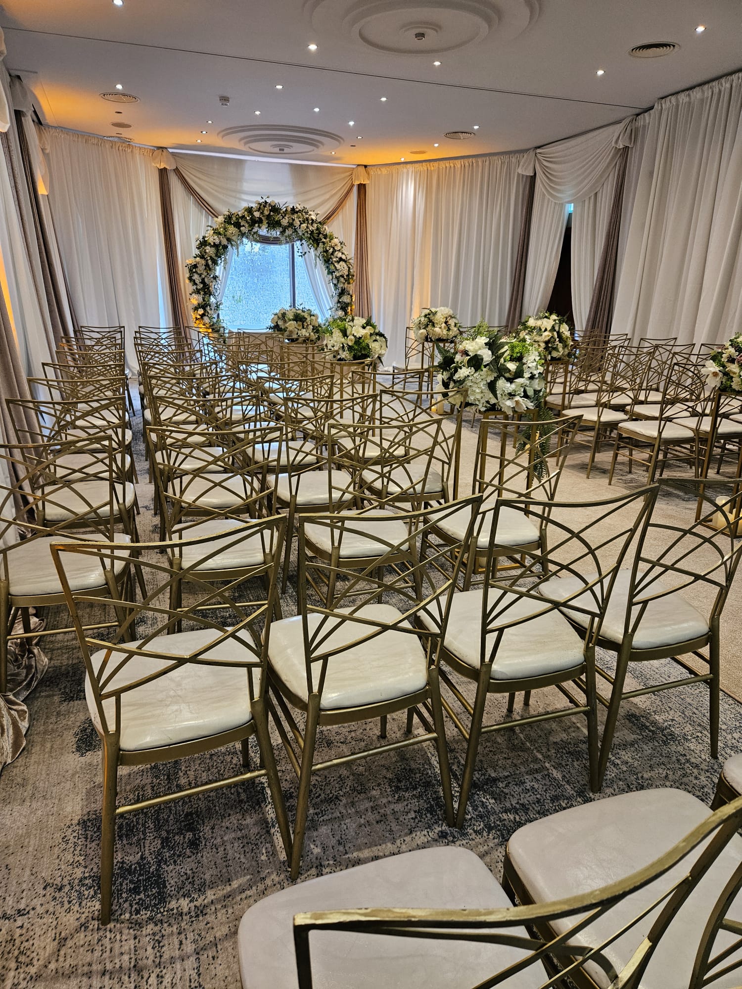 Civil Ceremony Décor Trim Castle | Elegant Wedding Styling by Wow ...